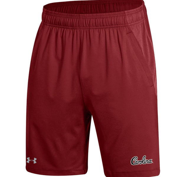 SOUTH CAROLINA GAMECOCKS UA GARNET SCRIPT TECH SHORTS - Gamecock Traditions