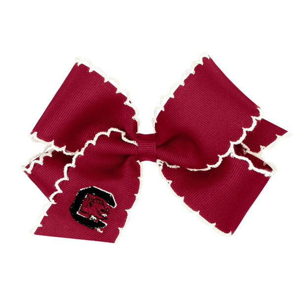 SOUTH CAROLINA GAMECOCKS MEDIUM MOON STITCH BOW - Gamecock Traditions