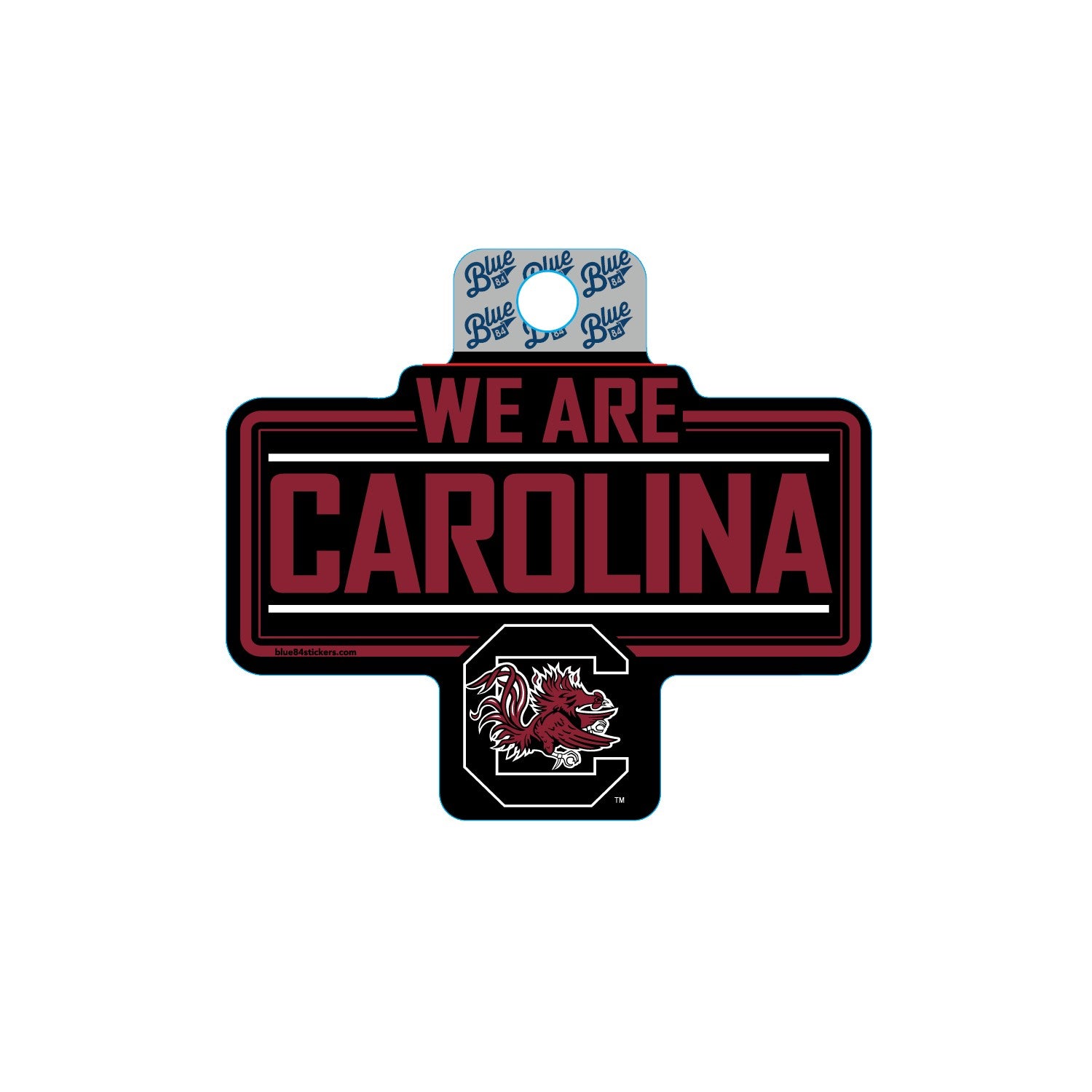 WE ARE CAROLINA BLOCK C DECAL - Gamecock Traditions