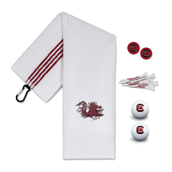 SOUTH CAROLINA GAMECOCKS WHITE GOLF SET - Gamecock Traditions