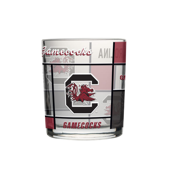 SOUTH CAROLINA GAMECOCKS 12OZ MULTICOLOR WITH C BLOCK GLASS CUP ...