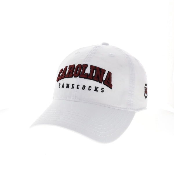 WHITE ARCH CAROLINA GAMECOCKS LEGACY EZ TWILL HAT - Gamecock Traditions