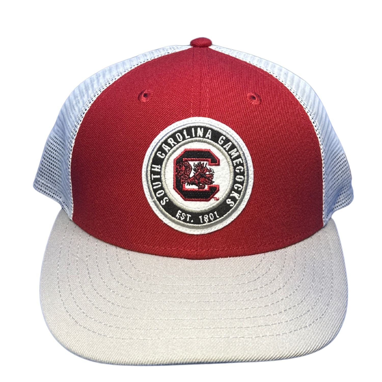 SOUTH CAROLINA GAMECOCKS GARNET WITH C BLOCK THROWBACK HAT - Gamecock ...