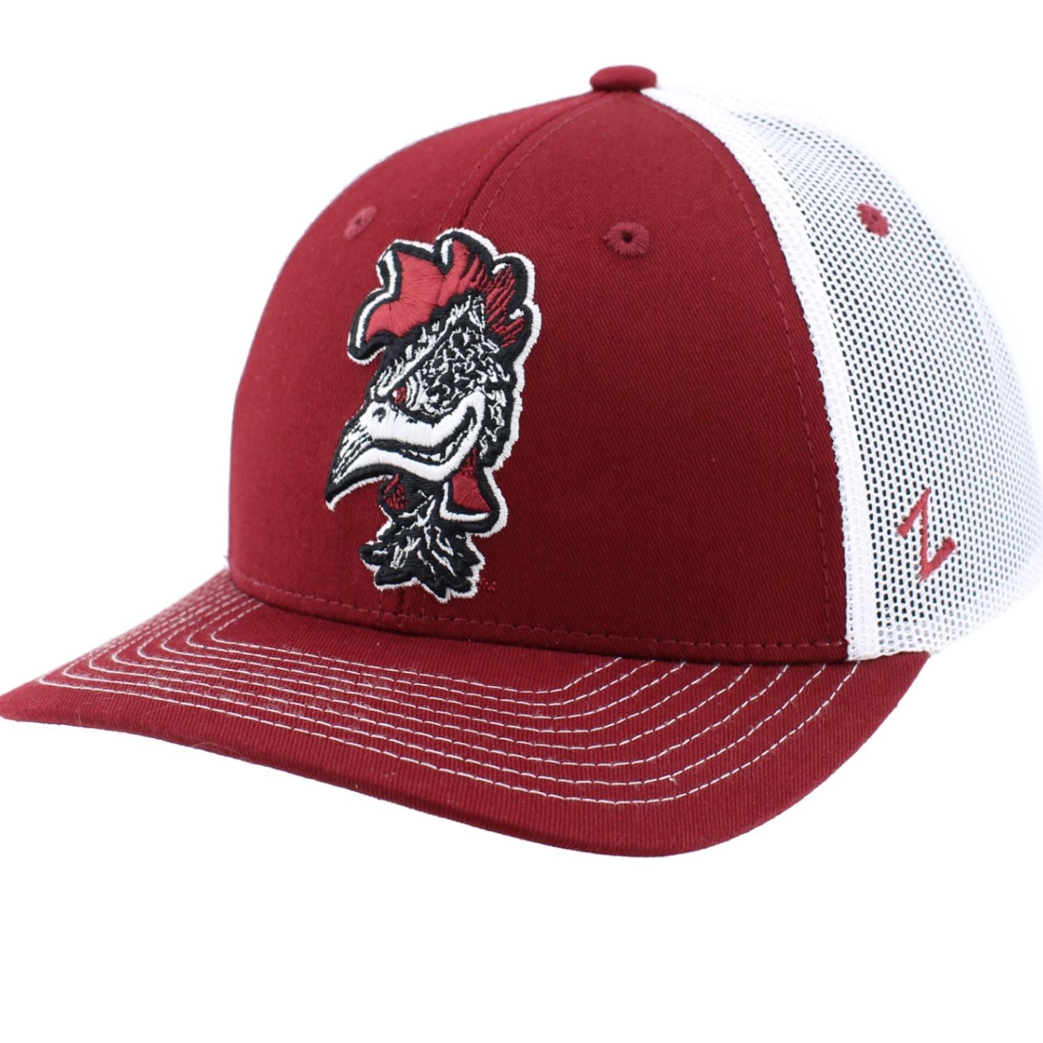 SOUTH CAROLINA GAMECOCKS GARNET VAULT ROOSTER TRUCKER HAT - Gamecock ...