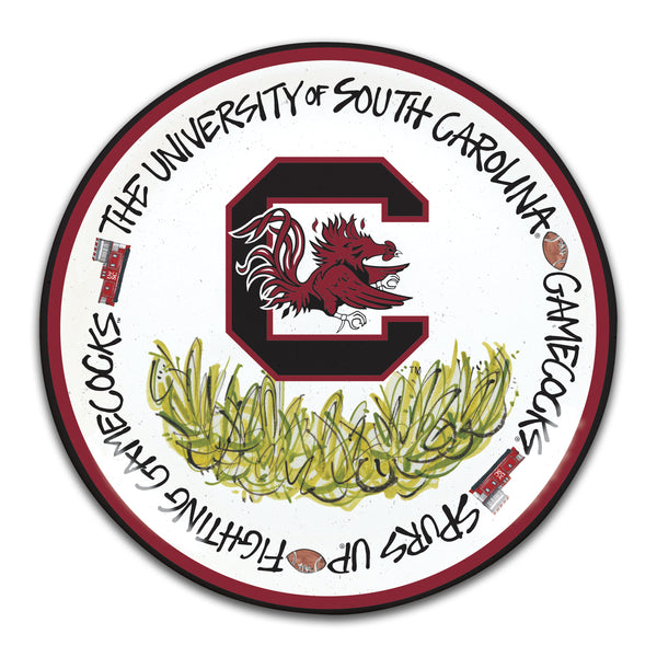 SOUTH CAROLINA GAMECOCKS 4 PACK PLATE SET - Gamecock Traditions