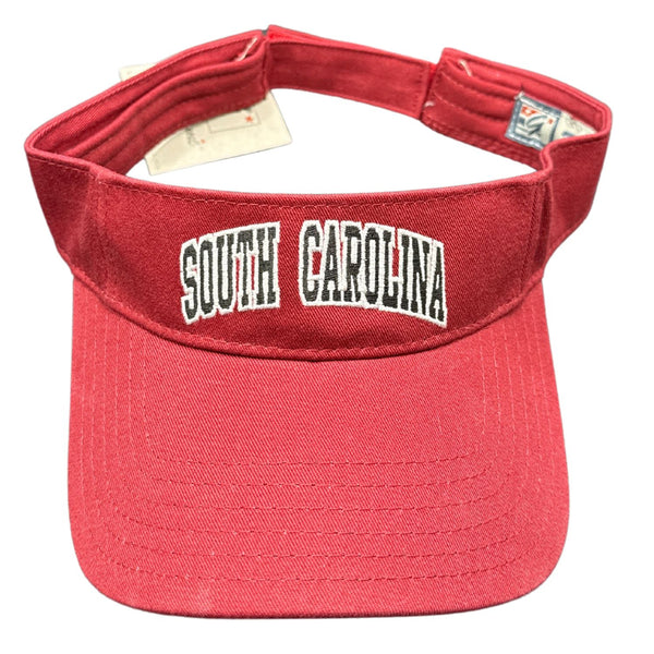 SOUTH CAROLINA GAMECOCKS GARNET ARCH VISOR - Gamecock Traditions