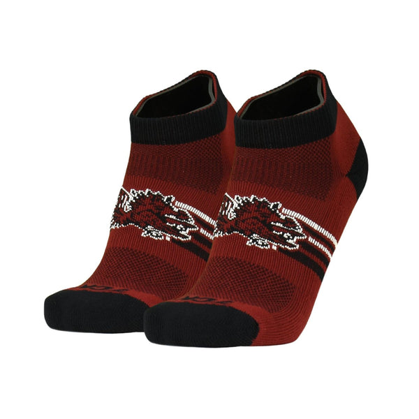 SOUTH CAROLINA GAMECOCKS MEDIUM GARNET WITH GAMECOCK LOW CUT SOCKS ...