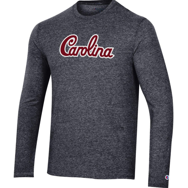 SOUTH CAROLINA GAMECOCKS CHAMPION BLACK SCRIPT LONGSLEEVE TEE ...
